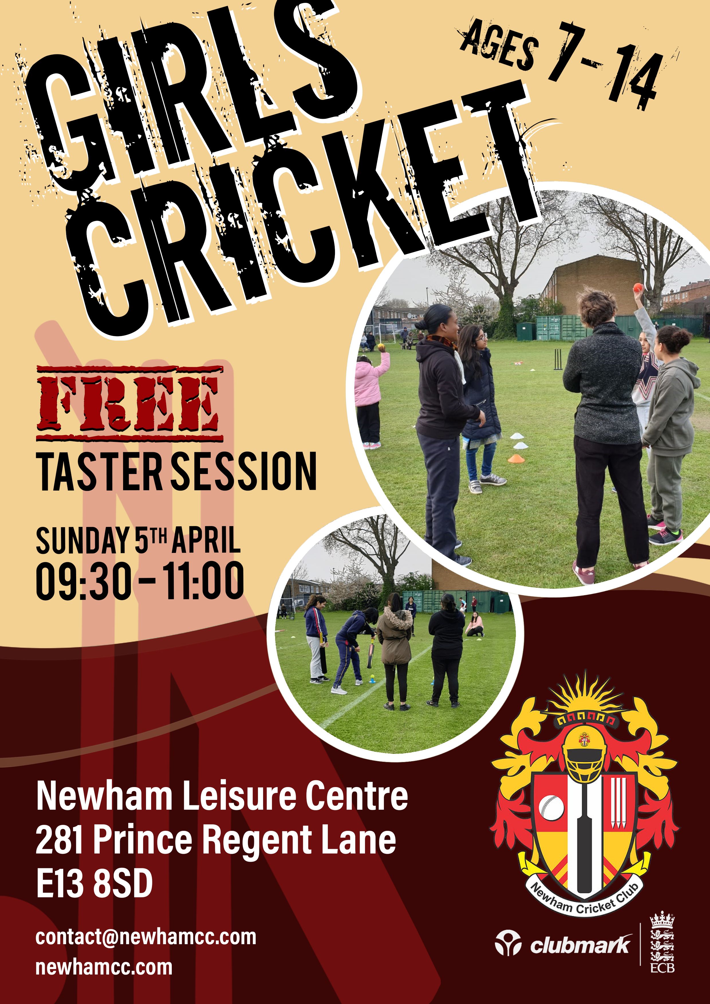 Girls Cricket – Newham CC
